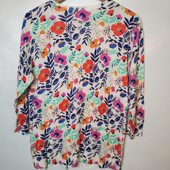 Appleseed's | Sweaters | Appleseeds Floral Poppy Cardigan | Poshmark